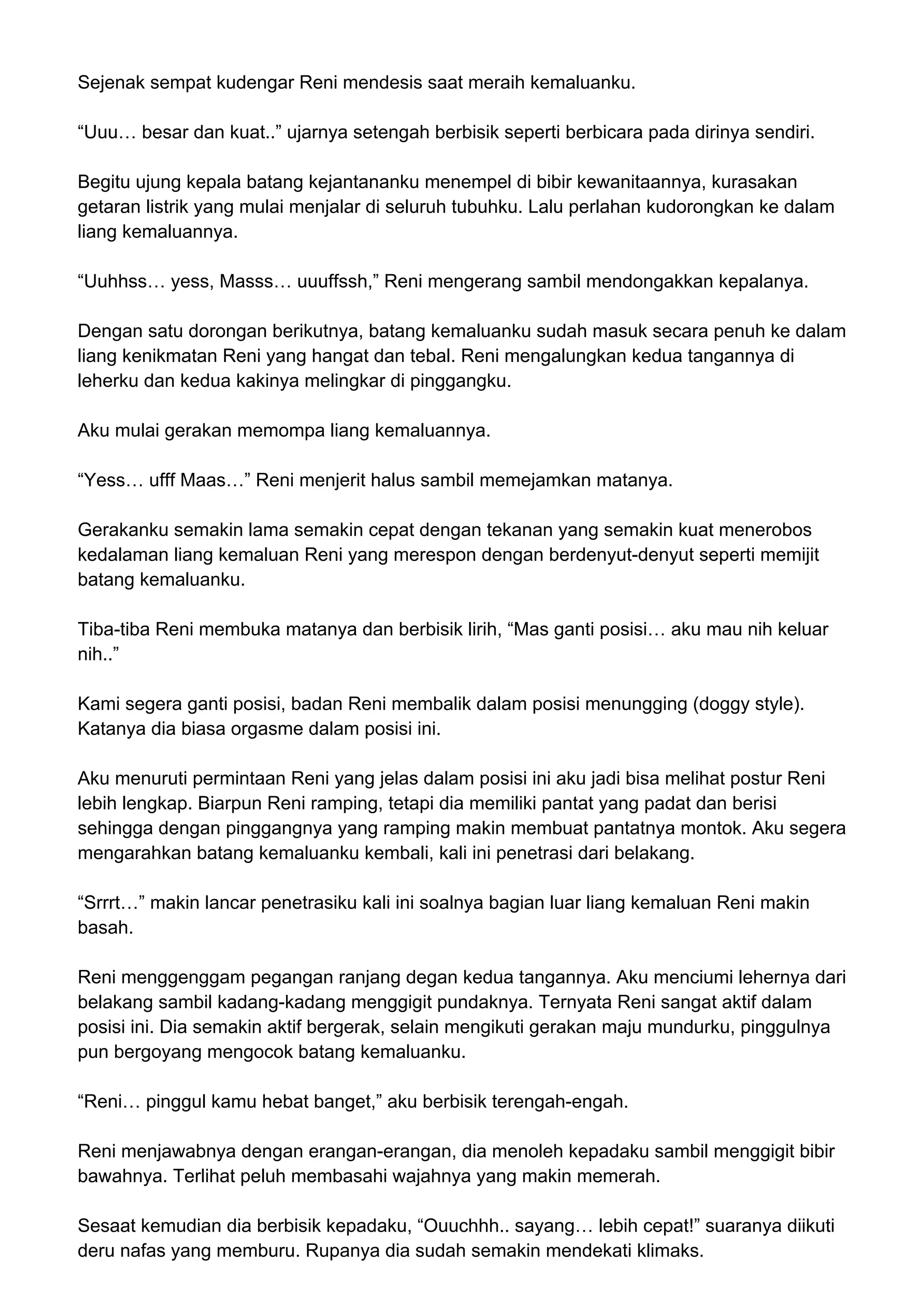 Sepupu Ku Yang Hot Perawan | PDF