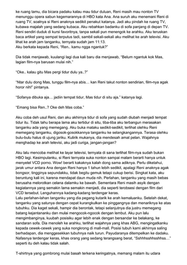 Sepupu Ku Yang Hot Perawan | PDF