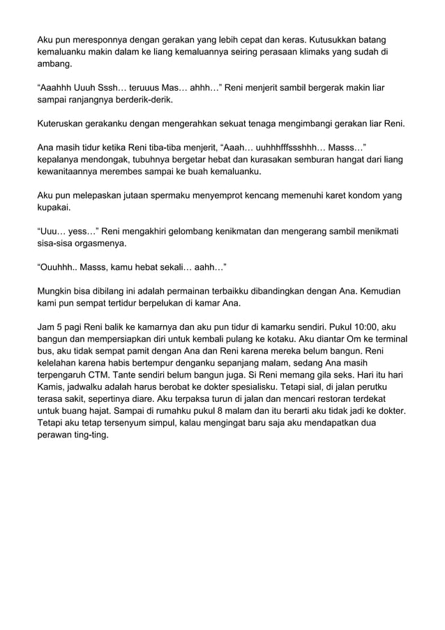 Sepupu Ku Yang Hot Perawan | PDF