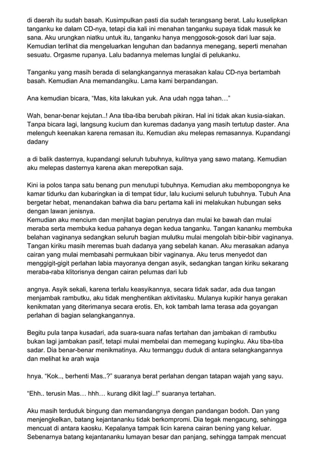 Sepupu Ku Yang Hot Perawan | PDF