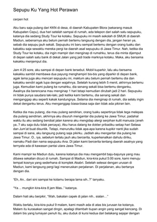 Sepupu Ku Yang Hot Perawan | PDF