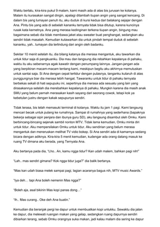 Sepupu Ku Yang Hot Perawan | PDF