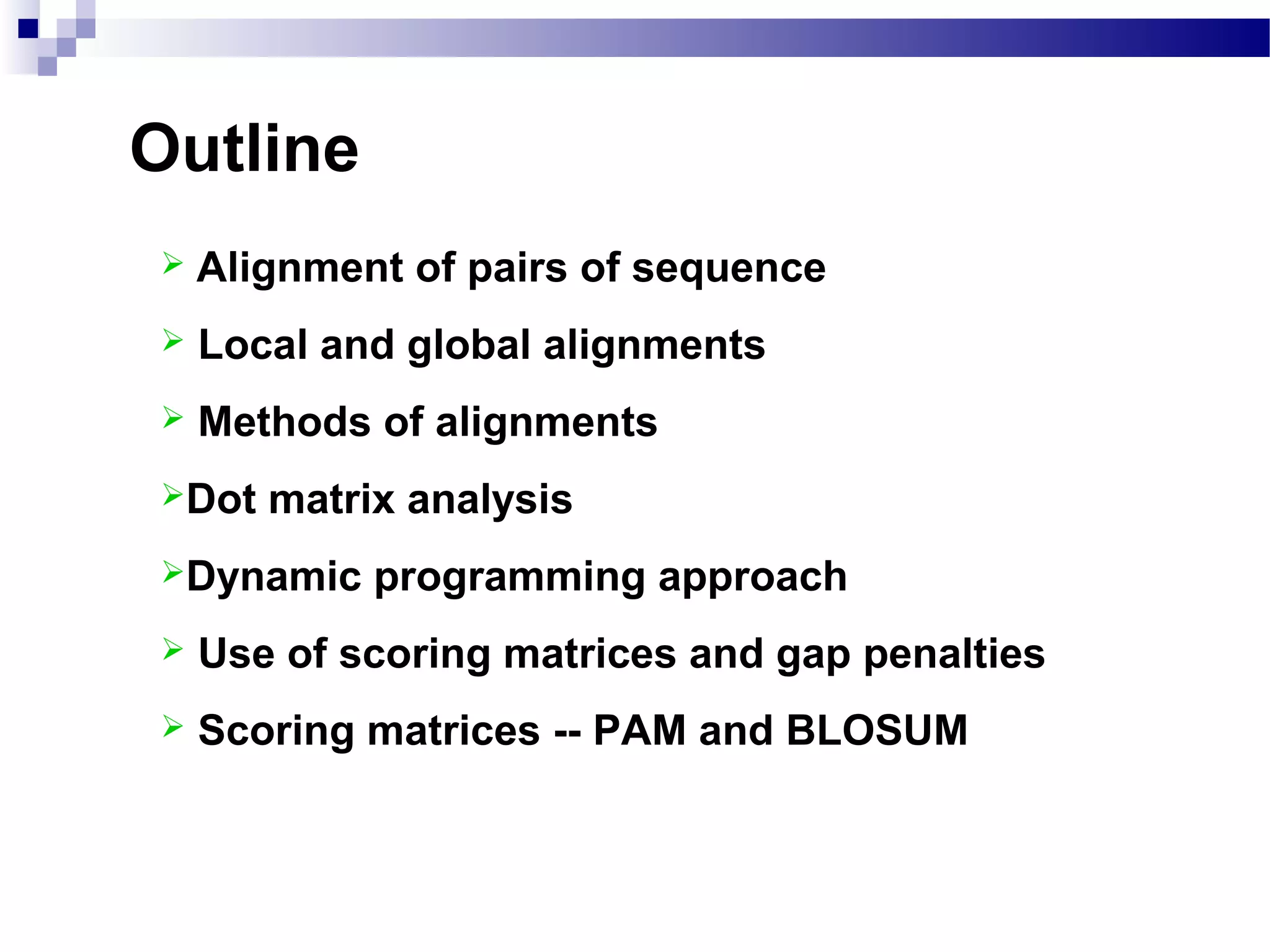 Seq alignment | PPT