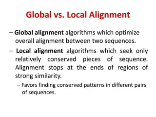 seq alignment.ppt