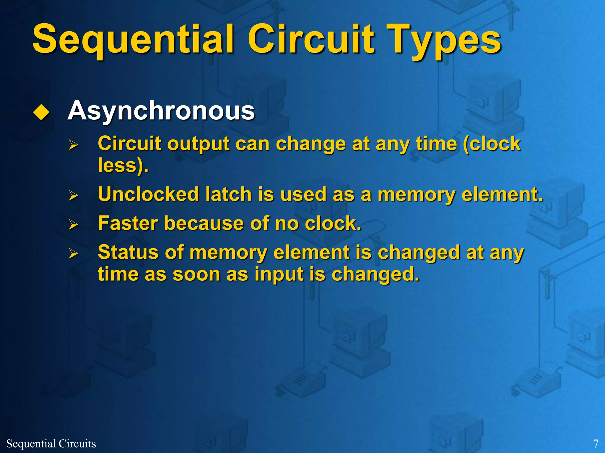 All about Sequential circuits DLD. | PPT