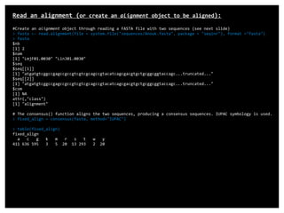 SeqinR - biological data handling | PDF | Databases | Computer Software ...