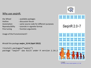 SeqinR - biological data handling | PDF | Databases | Computer Software and Applications