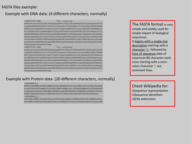 SeqinR - biological data handling | PPT
