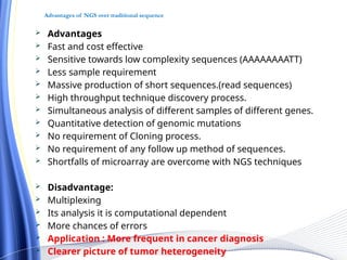 Next Generation Sequencing (NGS) also known as high-throughput ...