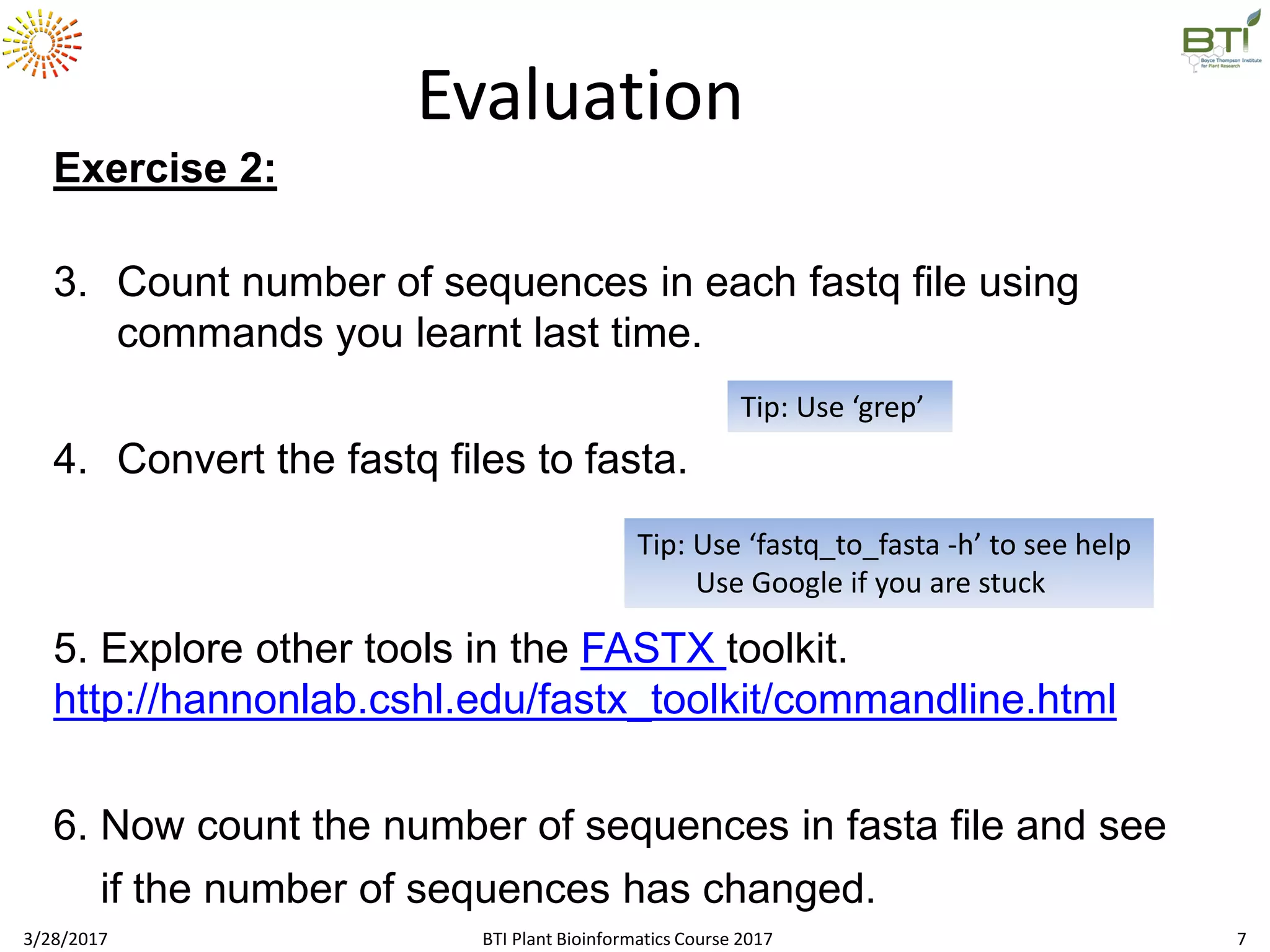 Quality Control of Sequencing Data | PDF