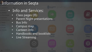 Seqta Parent Introduction | PPTX | Technology & Computing
