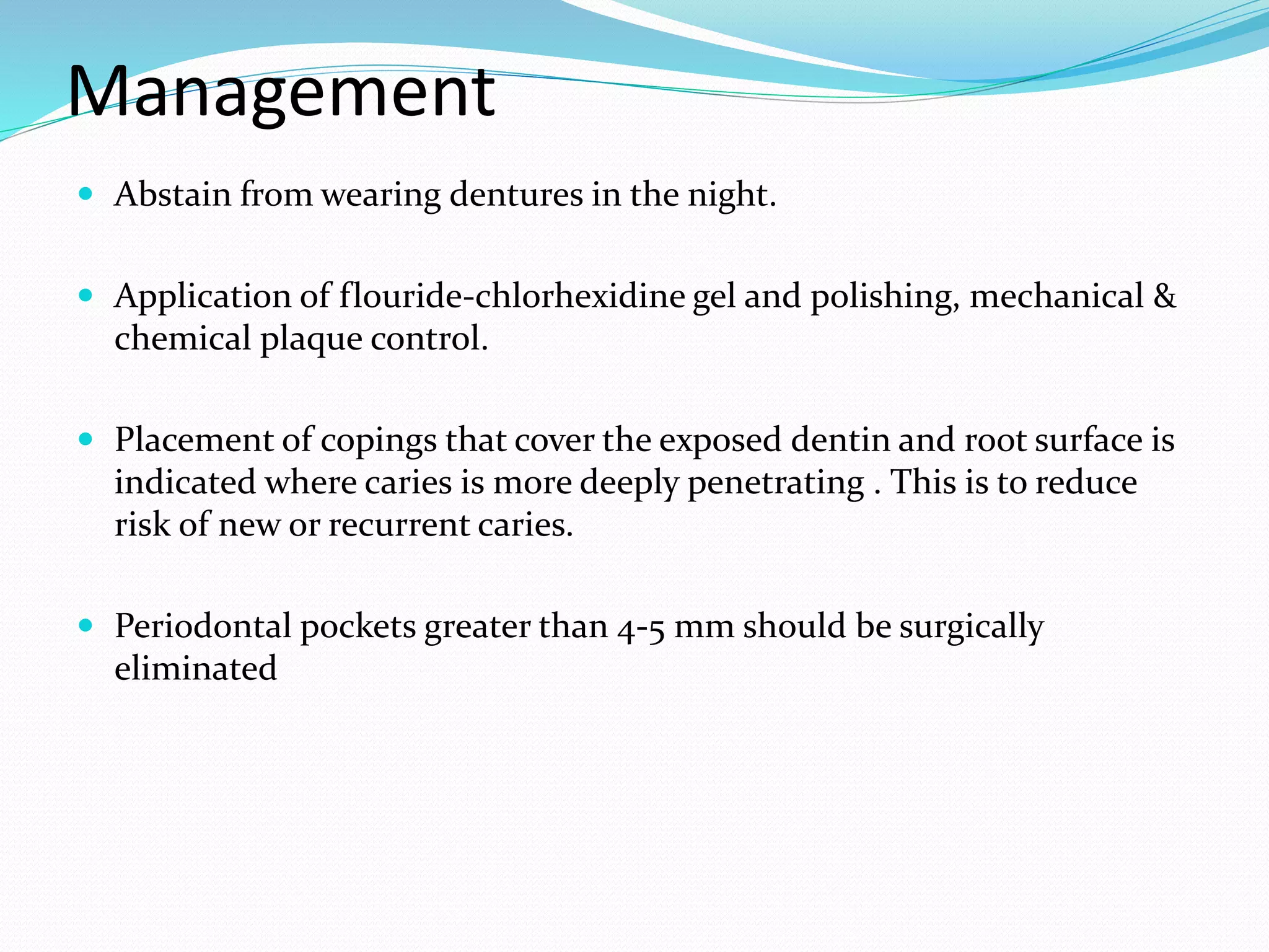 Sequelae of wearing complete denture | PPTX
