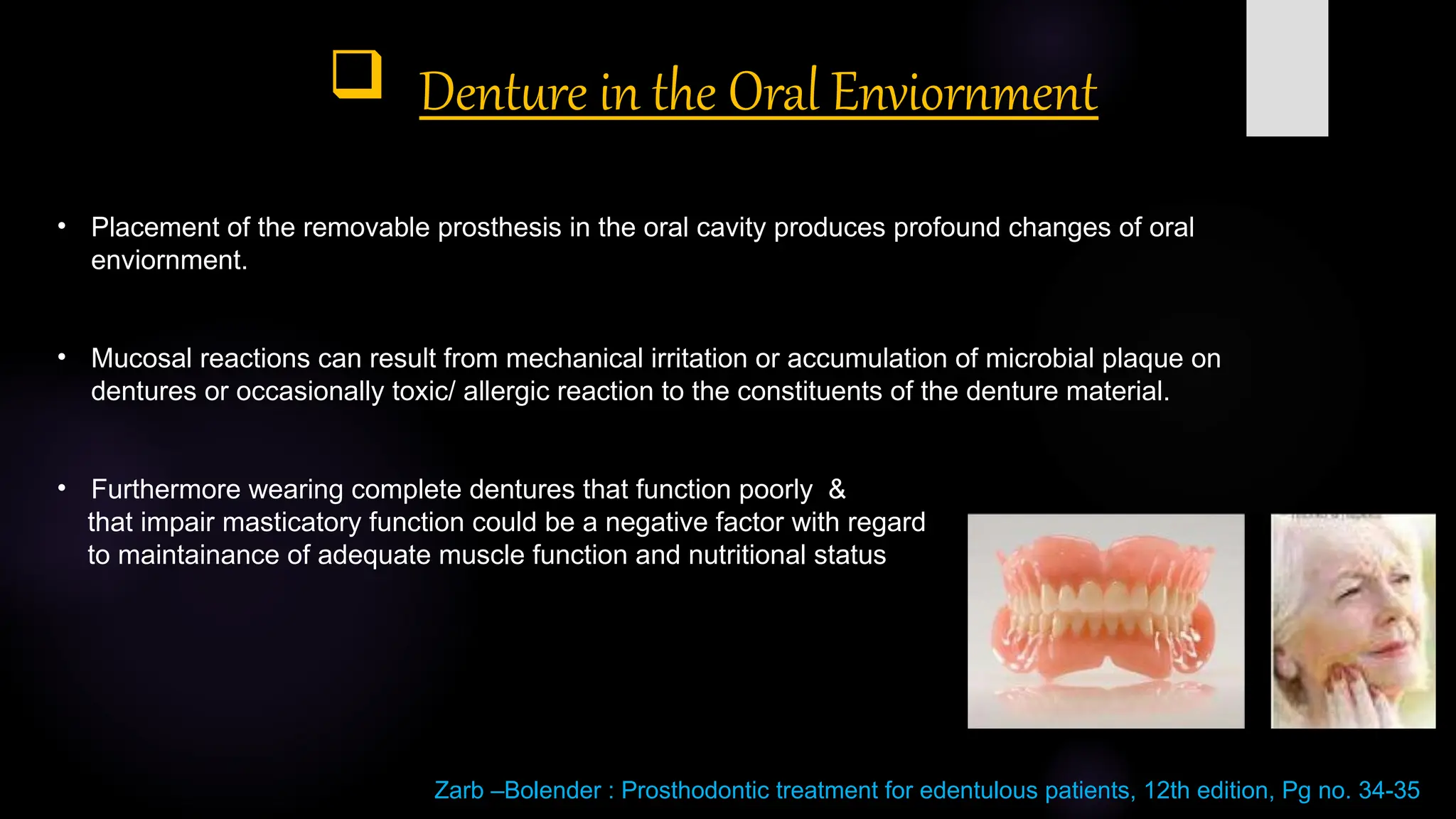 sequelae of wearing complete denture.pptx