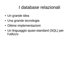 The Sequel to sql | ODP