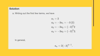 Sequences and Series in Calculus III.pptx | Physics | Science
