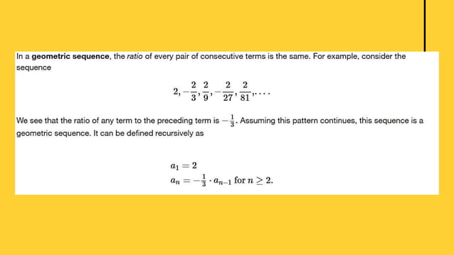 Sequences and Series in Calculus III.pptx | Physics | Science