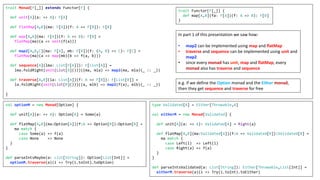 Sequence and Traverse - Part 2 | PPT
