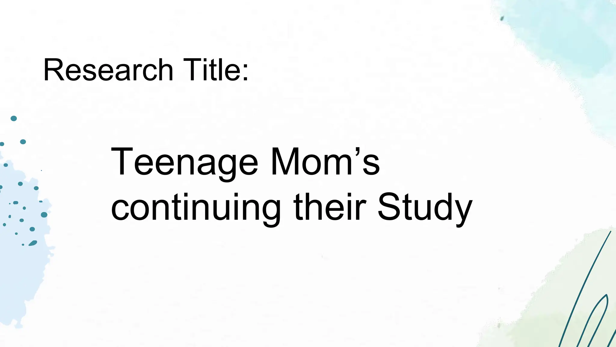 Title Defense Sequence for Research or Studies | PPT