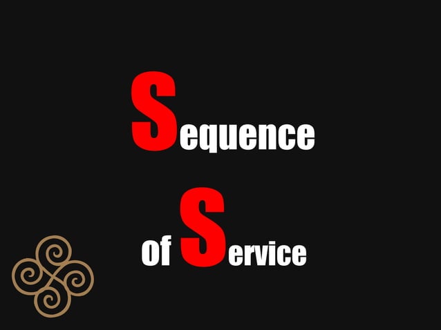 Sequence Of Service- Restaurants | PPT