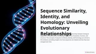 Sequence-Similarity-Identity-and-Homology-Unveiling-Evolutionary ...
