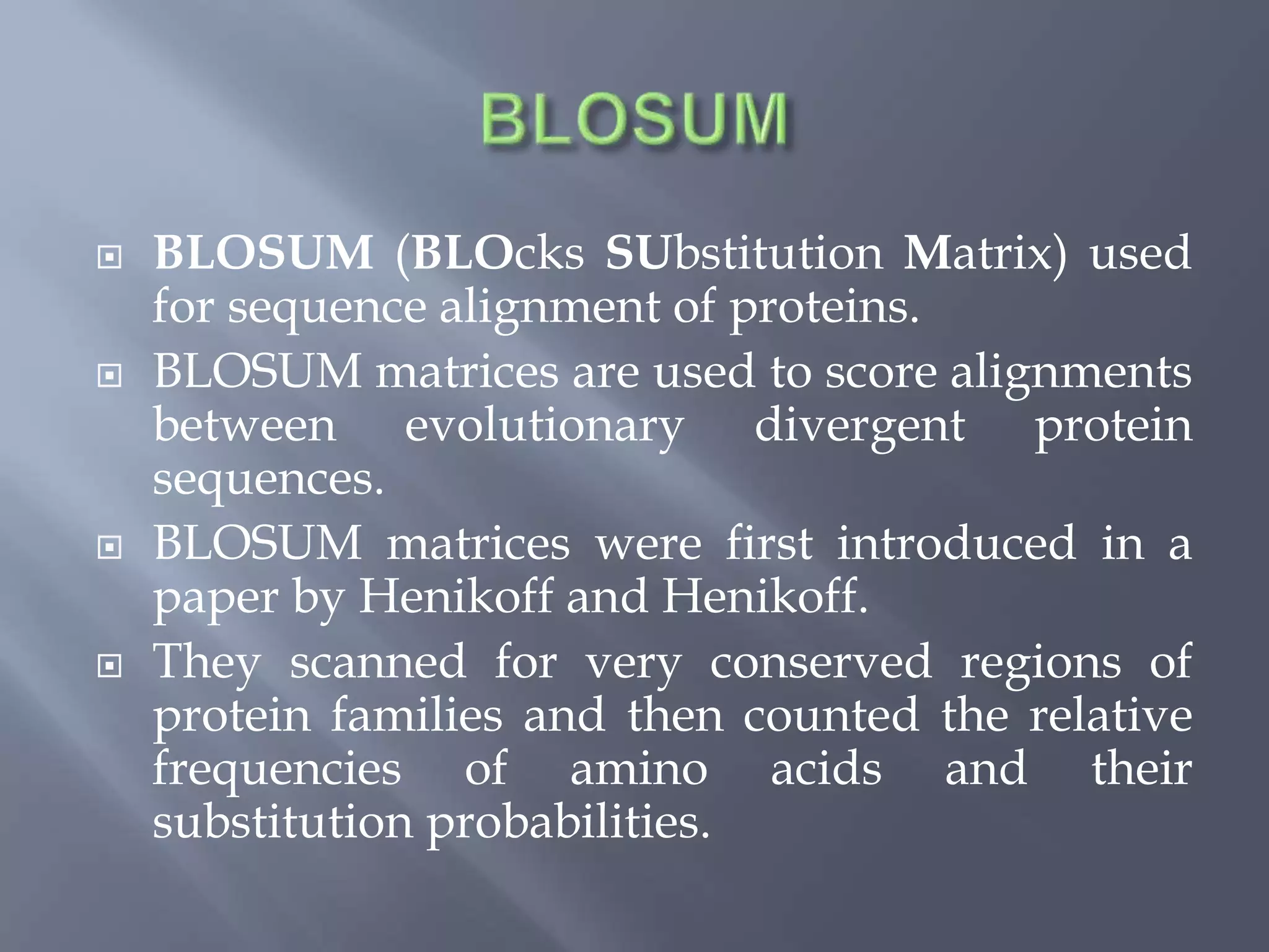 Sequence alig Sequence Alignment Pairwise alignment:- | PPTX
