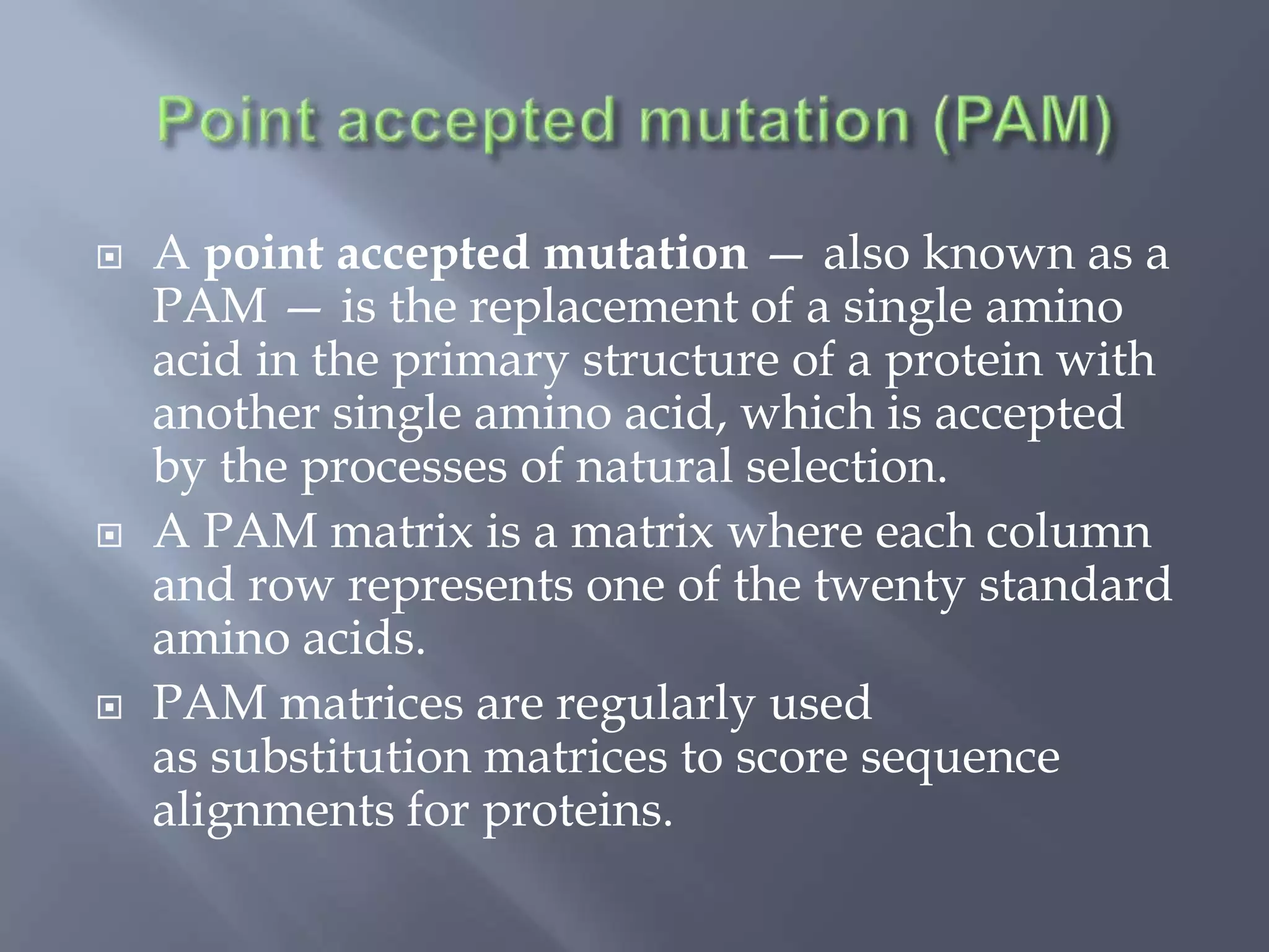 Sequence Alig Sequence Alignment Pairwise Alignment Pptx Genetics