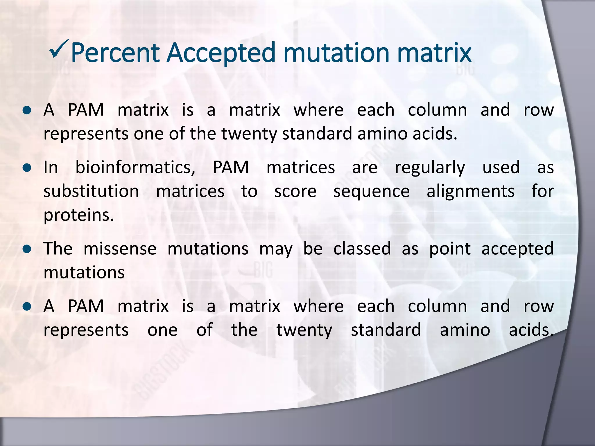 Sequence alignment | PPTX