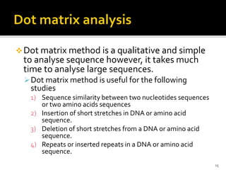 Sequence alignment | PPTX