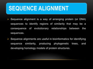 Sequence alignment.pptx
