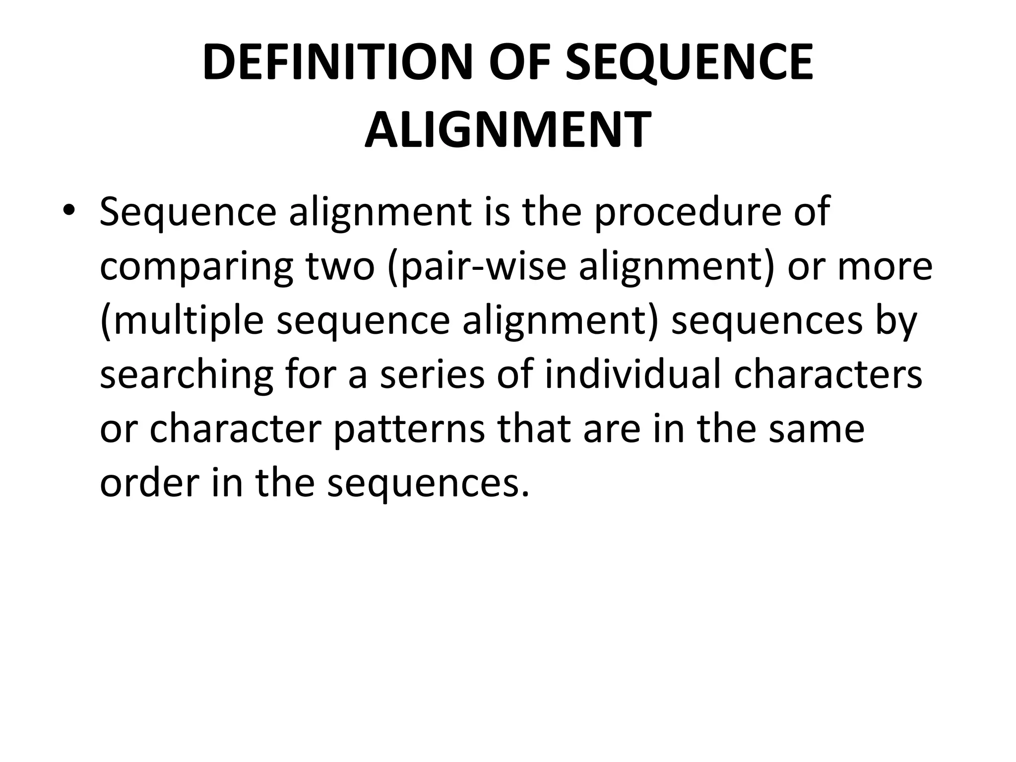 Sequence Alignment.pptx