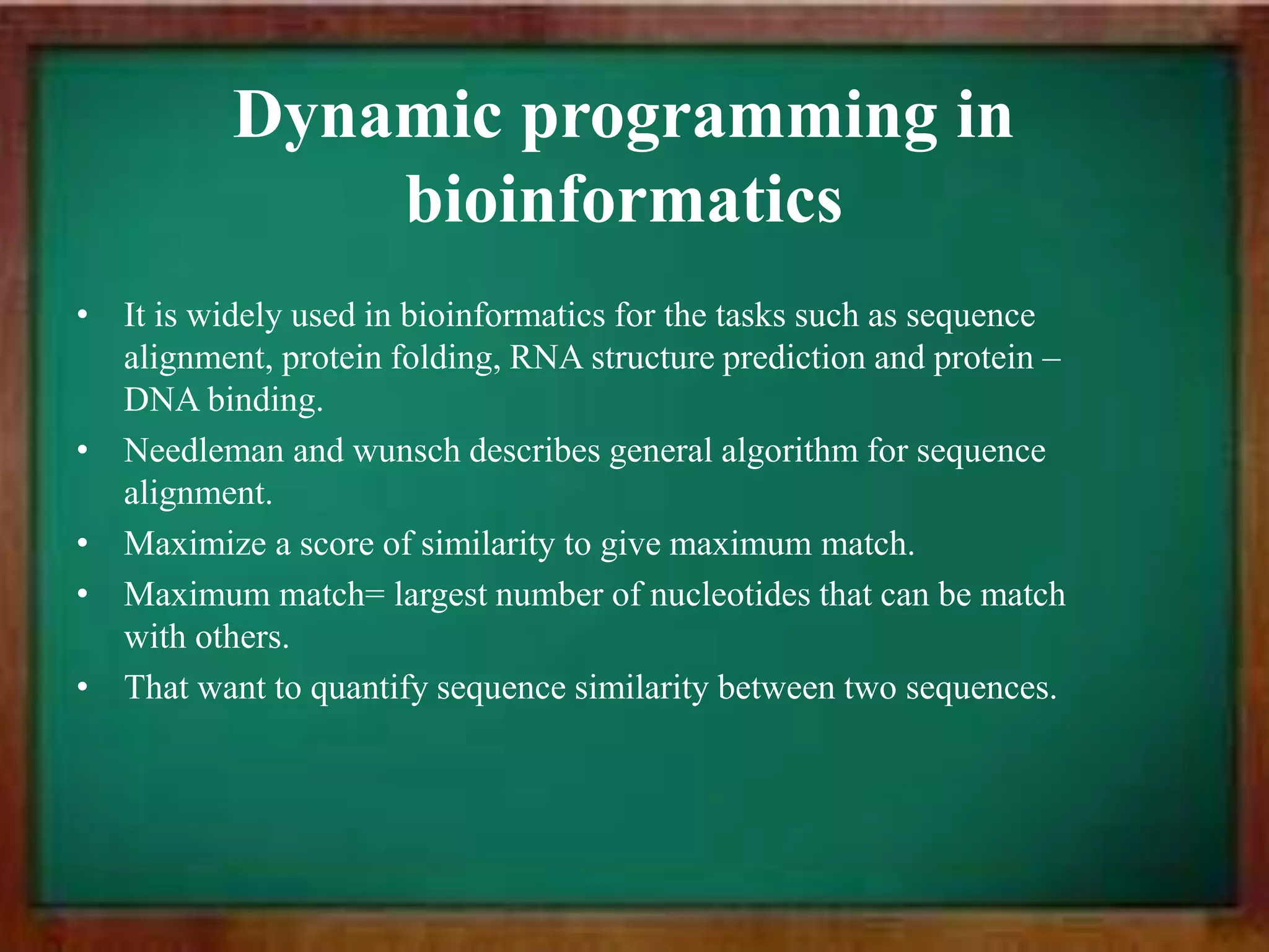 Sequence alignment global vs. local | PPTX