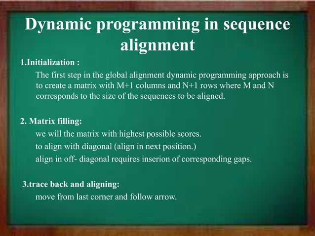 Sequence alignment global vs. local | PPTX | Programming Languages | Computing
