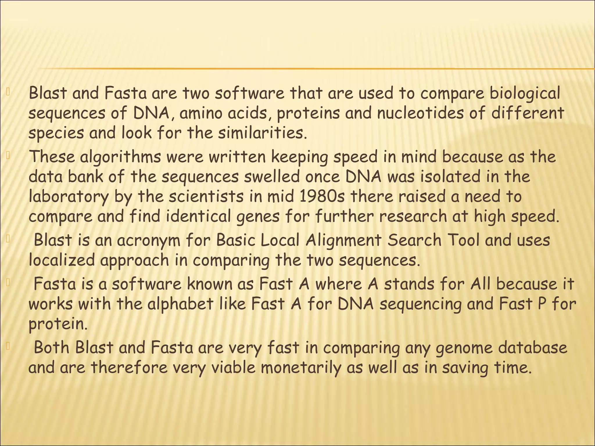 Sequencealignmentinbioinformatics 100204112518-phpapp02 | PPT