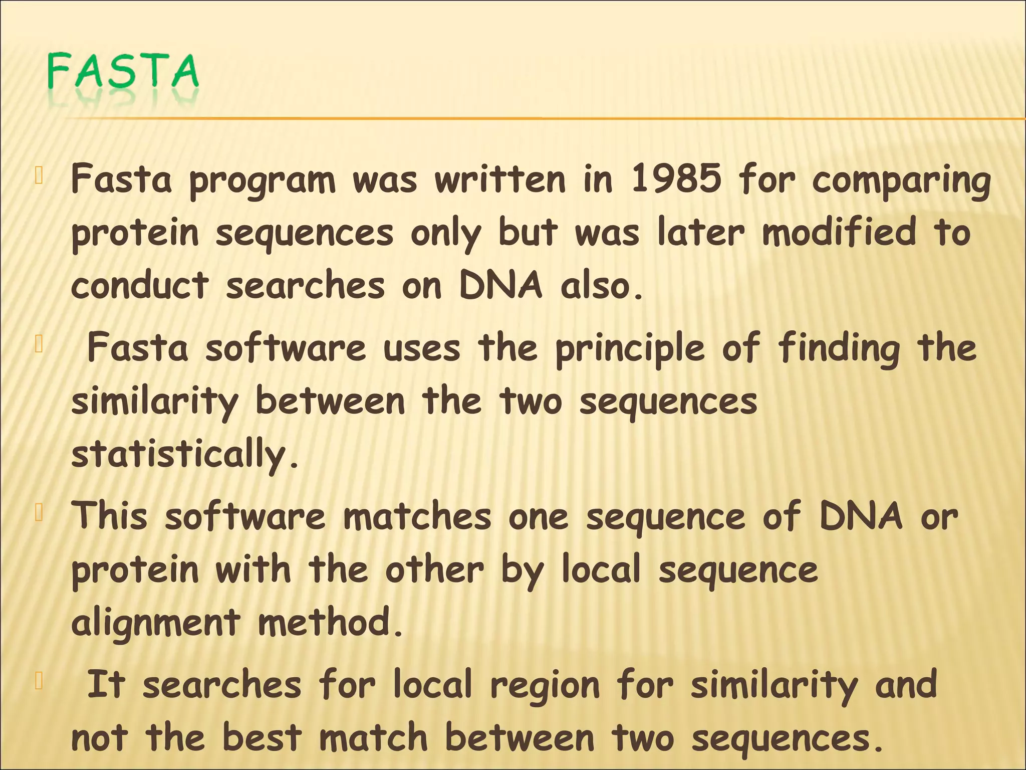 Sequencealignmentinbioinformatics 100204112518-phpapp02 | PPT
