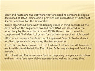 Sequencealignmentinbioinformatics 100204112518-phpapp02 | PPT