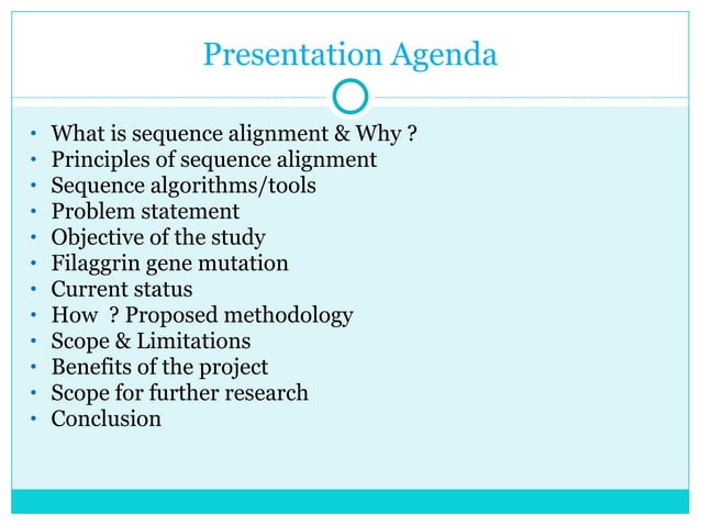 Sequence Alignment In Bioinformatics | PPT | Skin and Dermatology ...