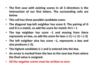 Sequence alignment unit 3 | PPTX