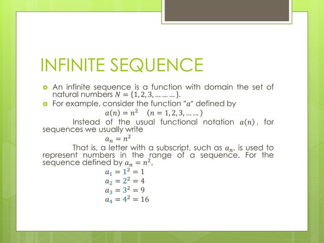 Sequence and series | PPTX