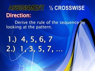 Sequence and series | PPTX