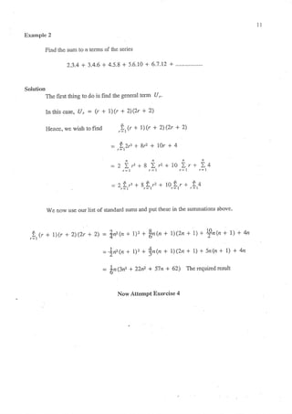 Sequence and series | PDF