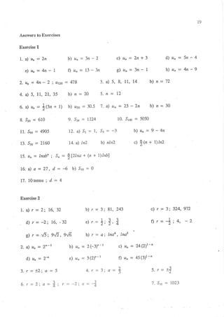 Sequence and series | PDF