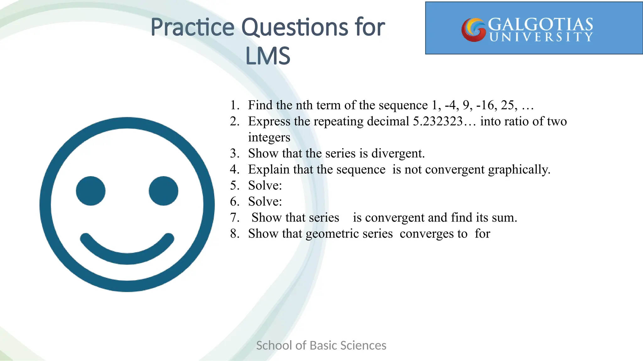 Sequence and Series.pptx(engineering students) | PPTX