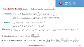 Sequence and Series.pptx(engineering students) | PPTX