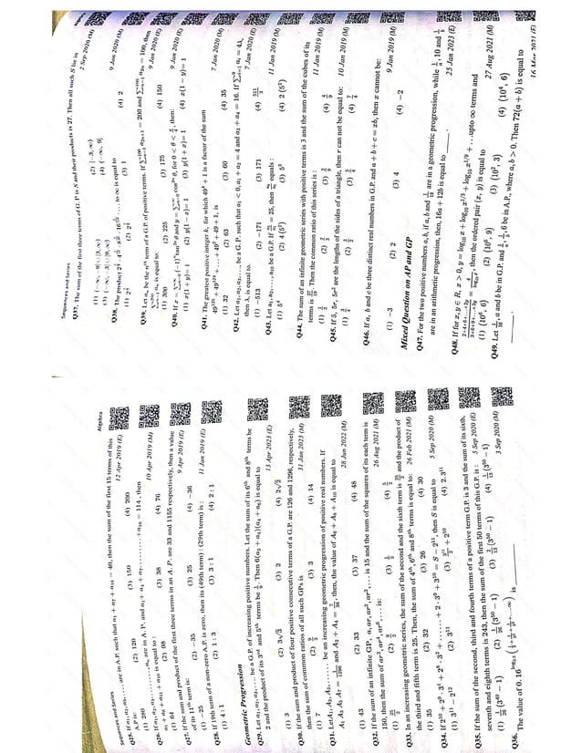 Sequence and series 5 year pyq.pdf
