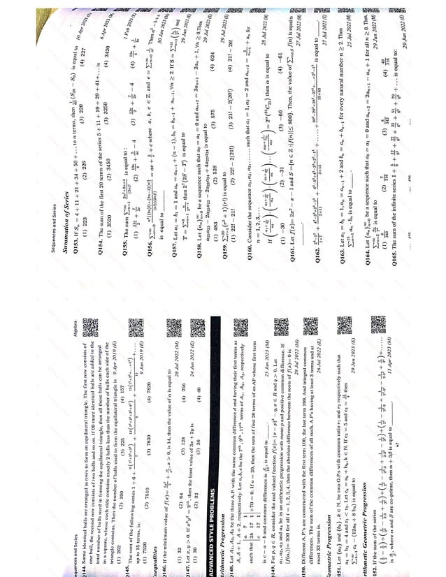 Sequence and series 5 year pyq.pdf