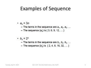 Sequence and Sums in Discrete Mathmatics.pptx