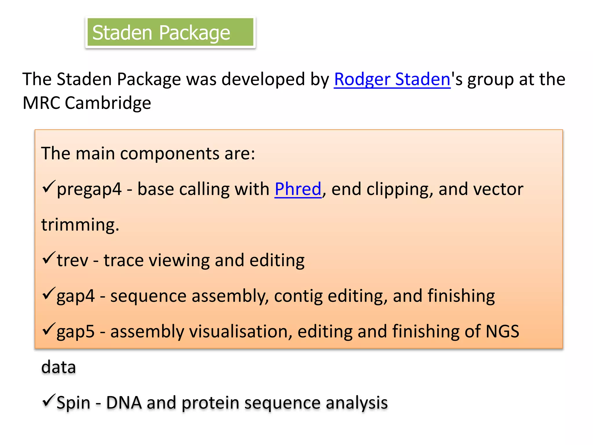 Sequence assembly | PPTX