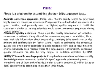 Sequence assembly | PPTX