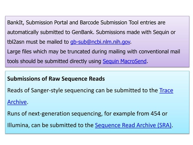Sequence assembly | PPTX