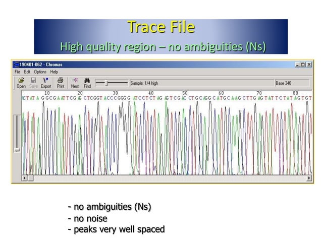 Sequence assembly | PPTX